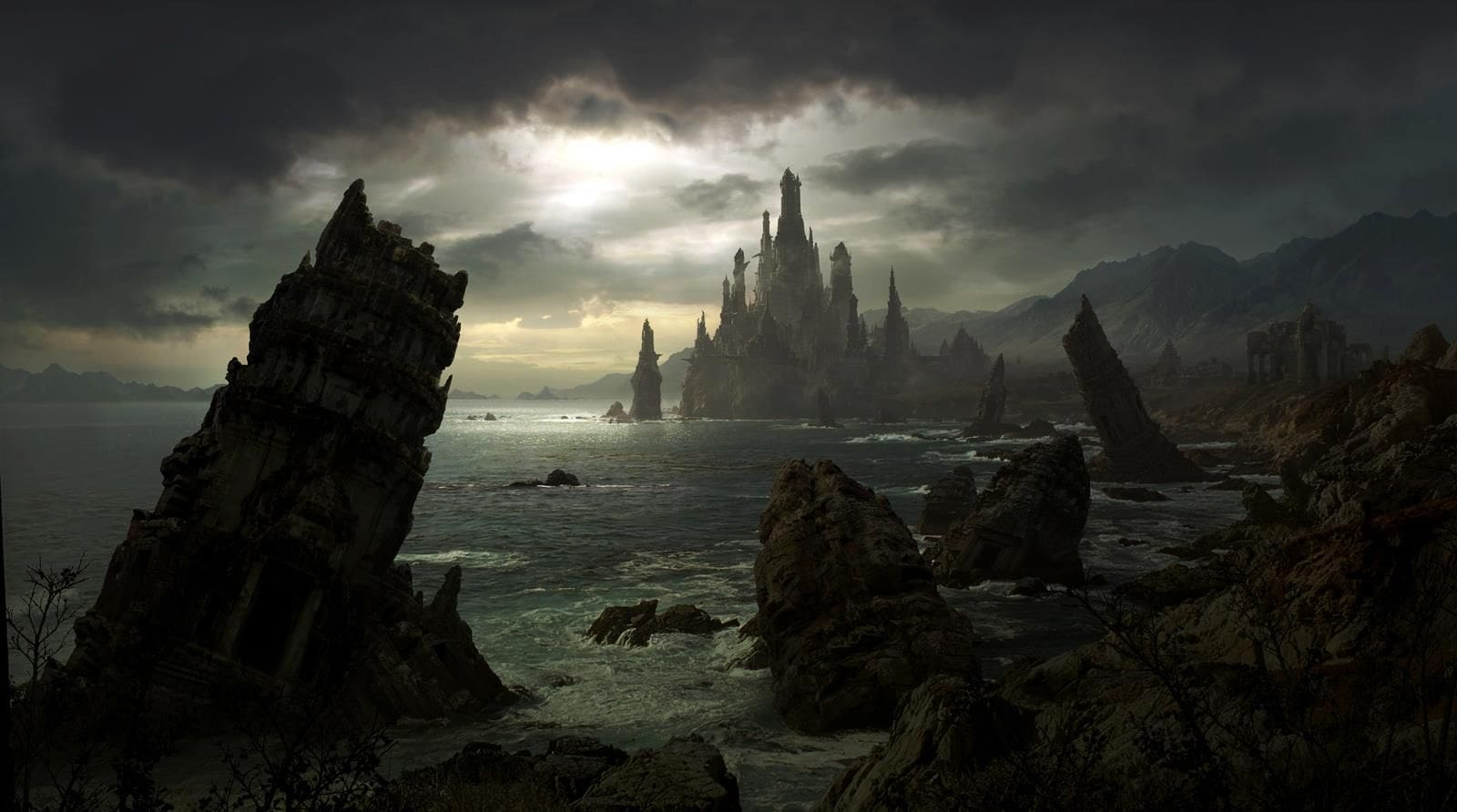 Digital Matte Painting - El Arte de Dylan Cole - Notodoanimacion.es