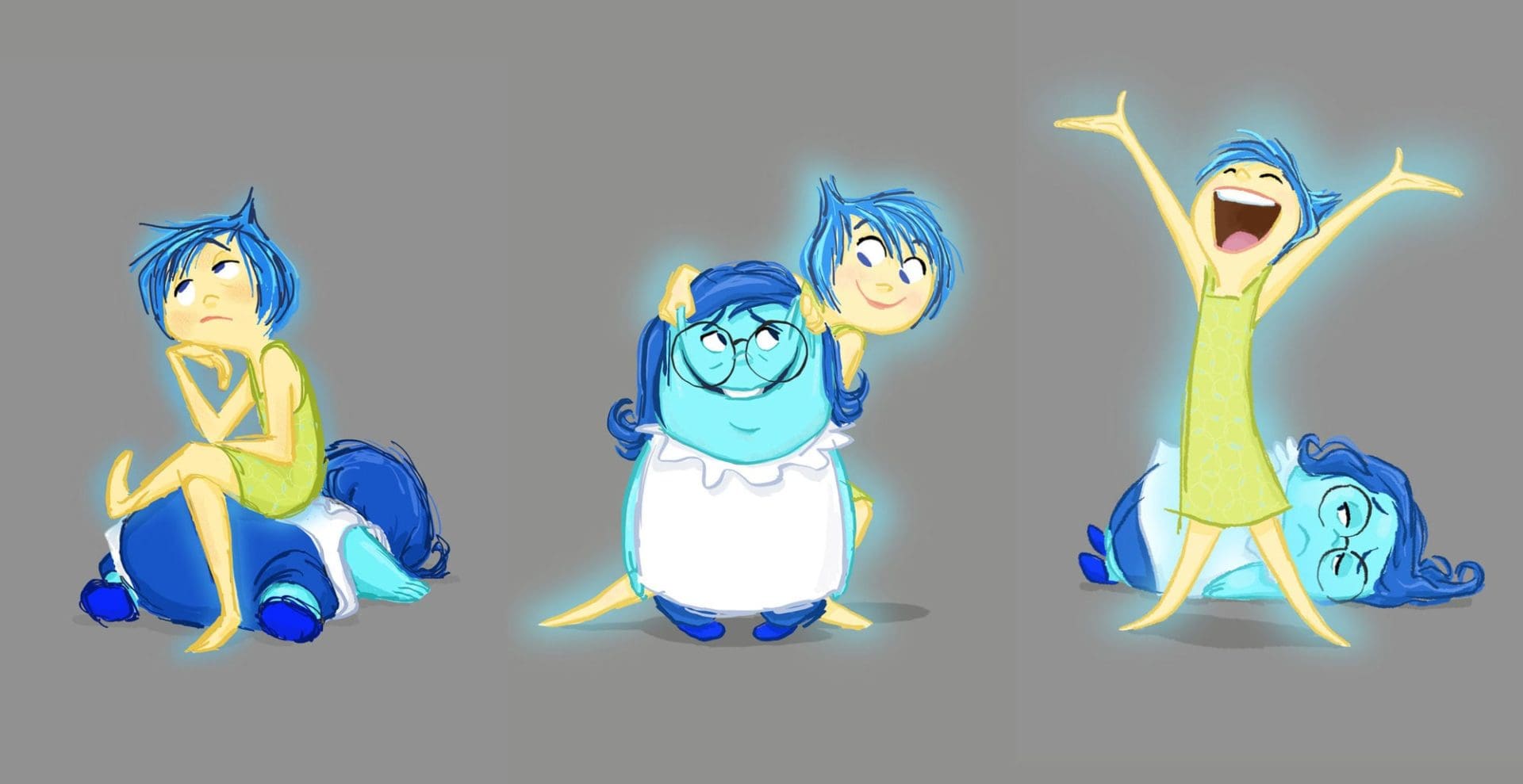 Desarrollo Visual ️ El Arte de Pixar Inside Out | Color Script y ...