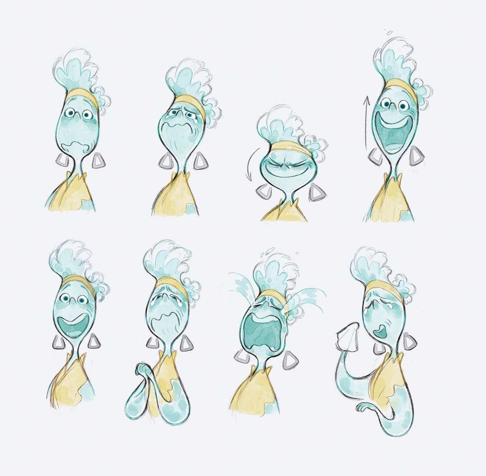 Elemental (Disney - Pixar) ️ Trailer, Concept Art & Character Design